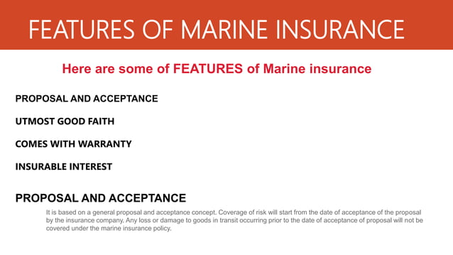 Marine insurance | PPT