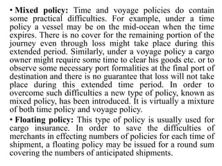 marine insurance.pptx | Motor Insurance | Insurance