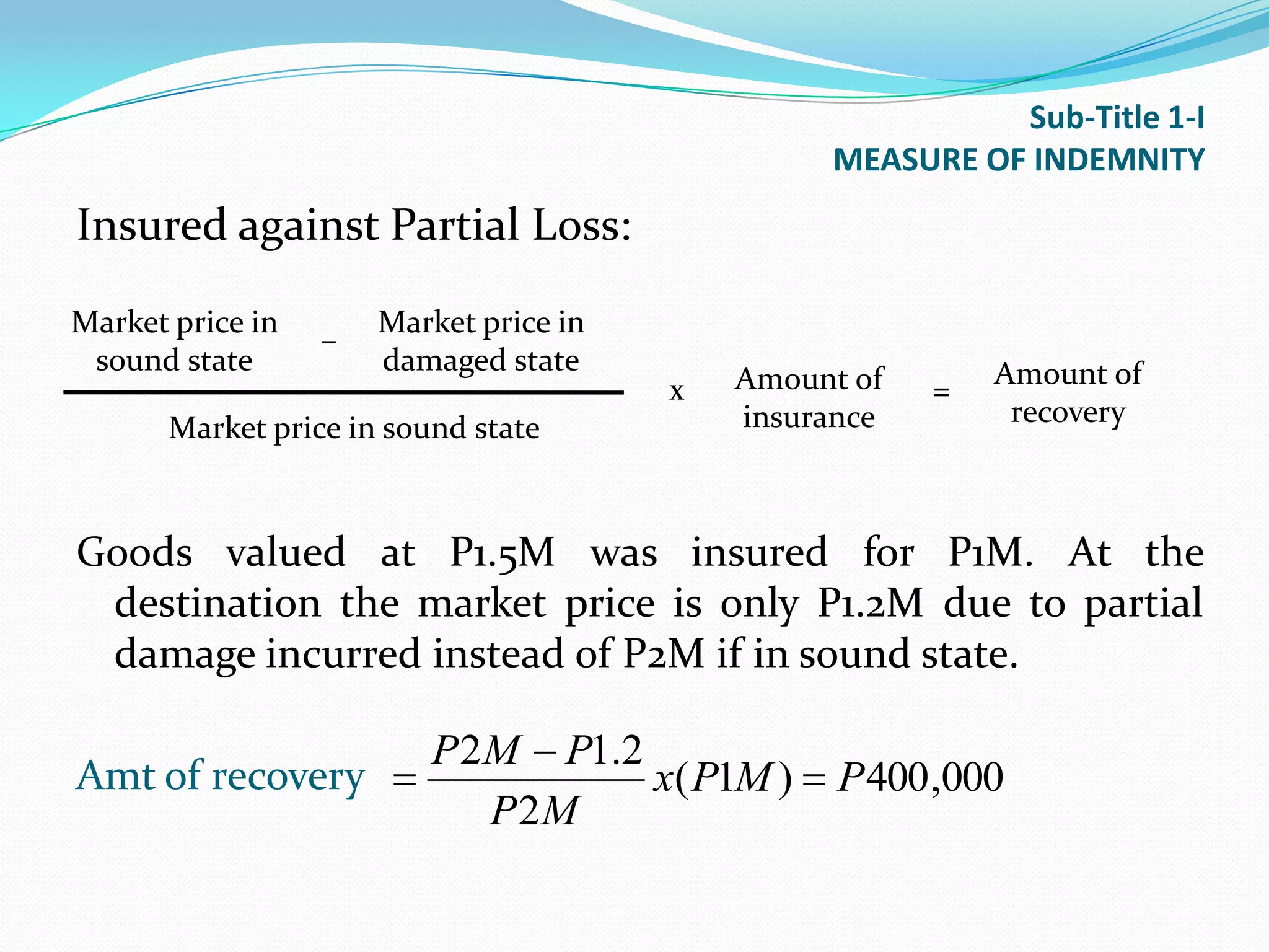 Philippine Marine Insurance | PPTX