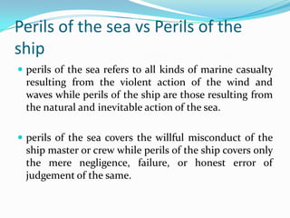 Philippine Marine Insurance | PPTX