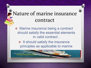 Marine insurance contract | PPT