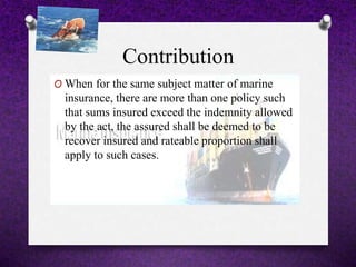 Marine insurance contract | PPT