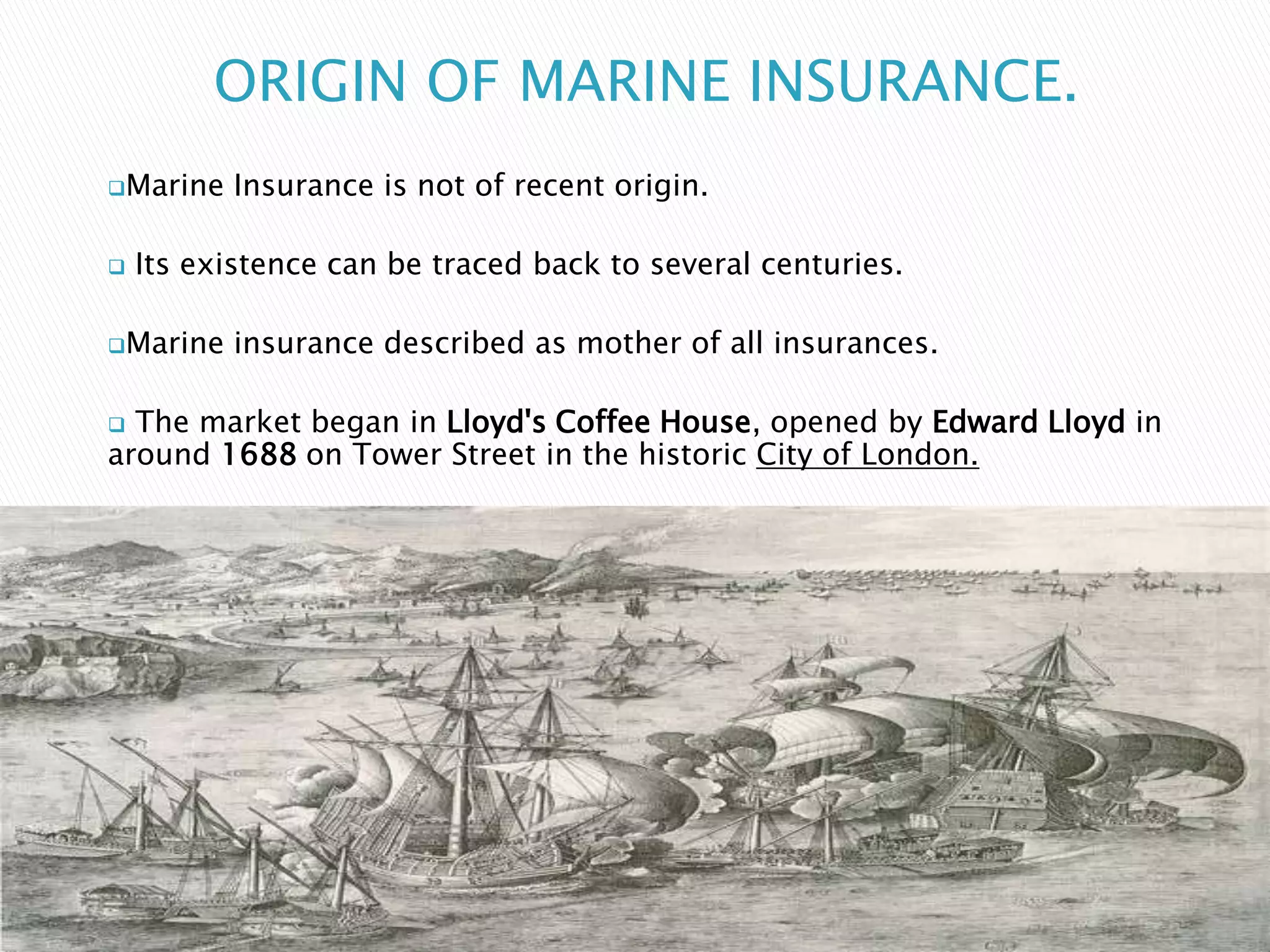 Marine insurance ppt | PPTX