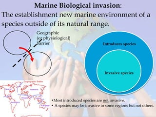 Marine bio invasion | PPTX