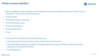 Marine Liability Insurance | PDF