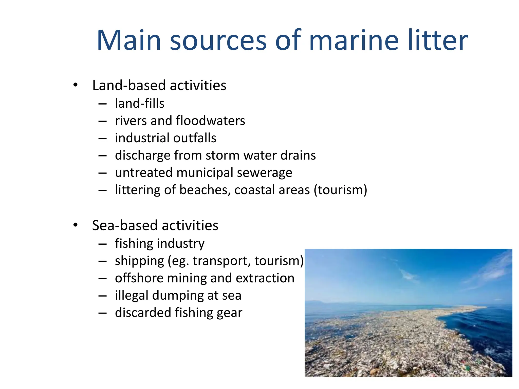 Marine litter and its impact on the world.pptx