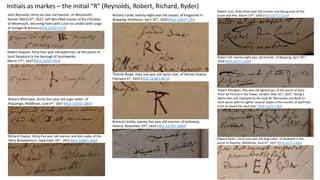 C17th alphabet of initials, 3rd Edition | PPT