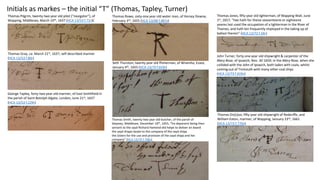 C17th alphabet of initials, 3rd Edition | PPT