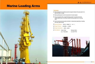 Marine Loading Arm Catalog | PDF