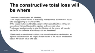 Marine Losses and insurance.pptx