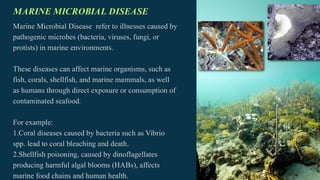 Marine Microbial Disease and their pathogenicity | PDF