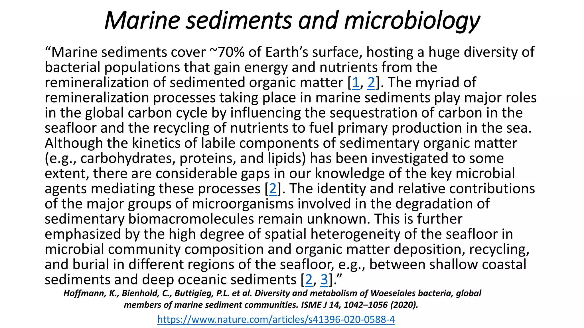 Marine microbiology | PPTX