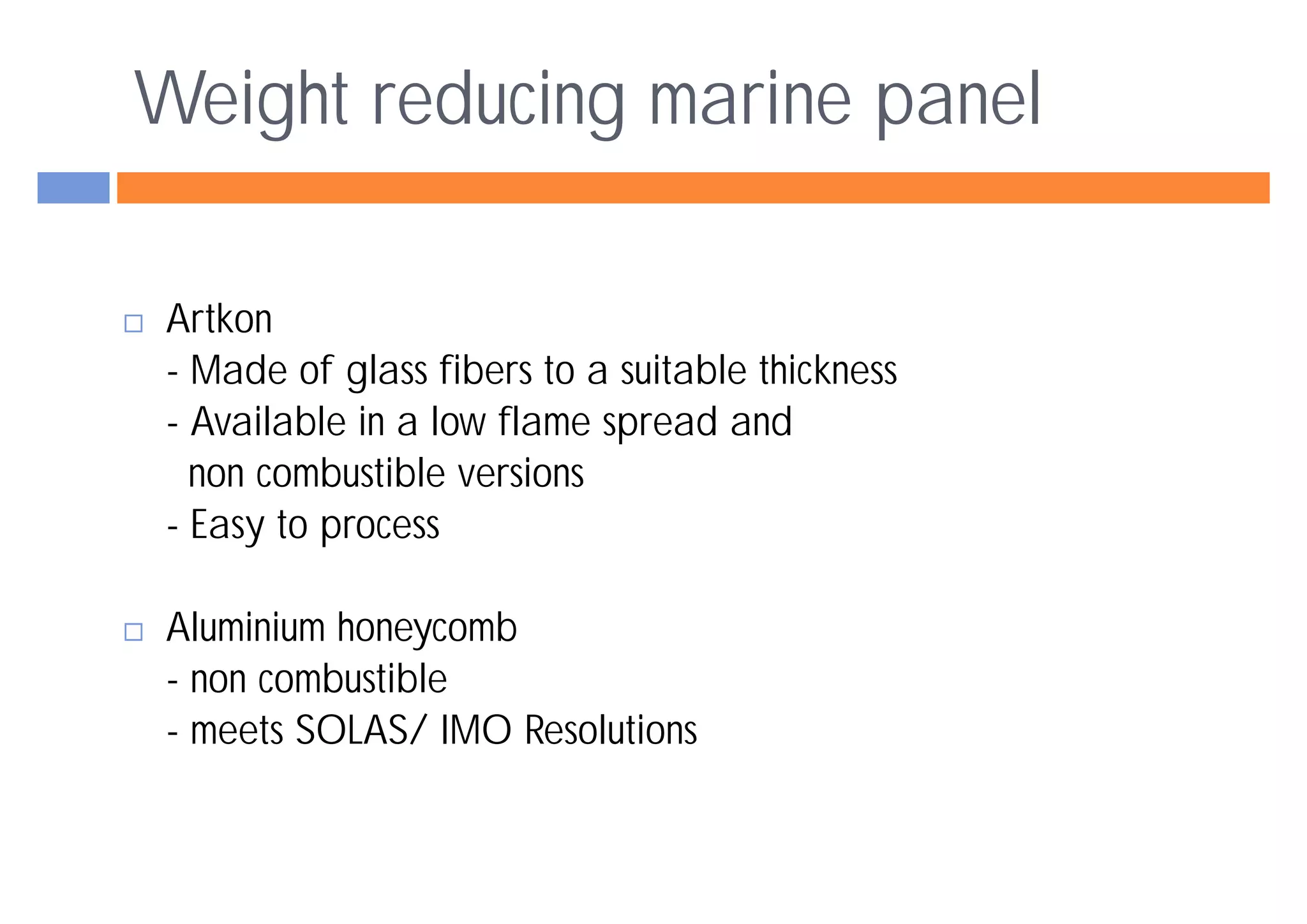 Marine panel | PPT