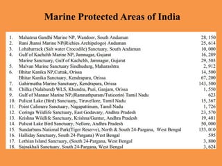 Marine parks and marine protected areas | PPTX