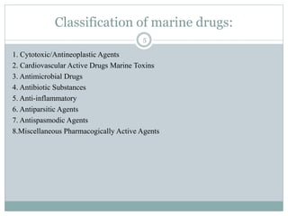 Marine pharmacognosy | PPTX