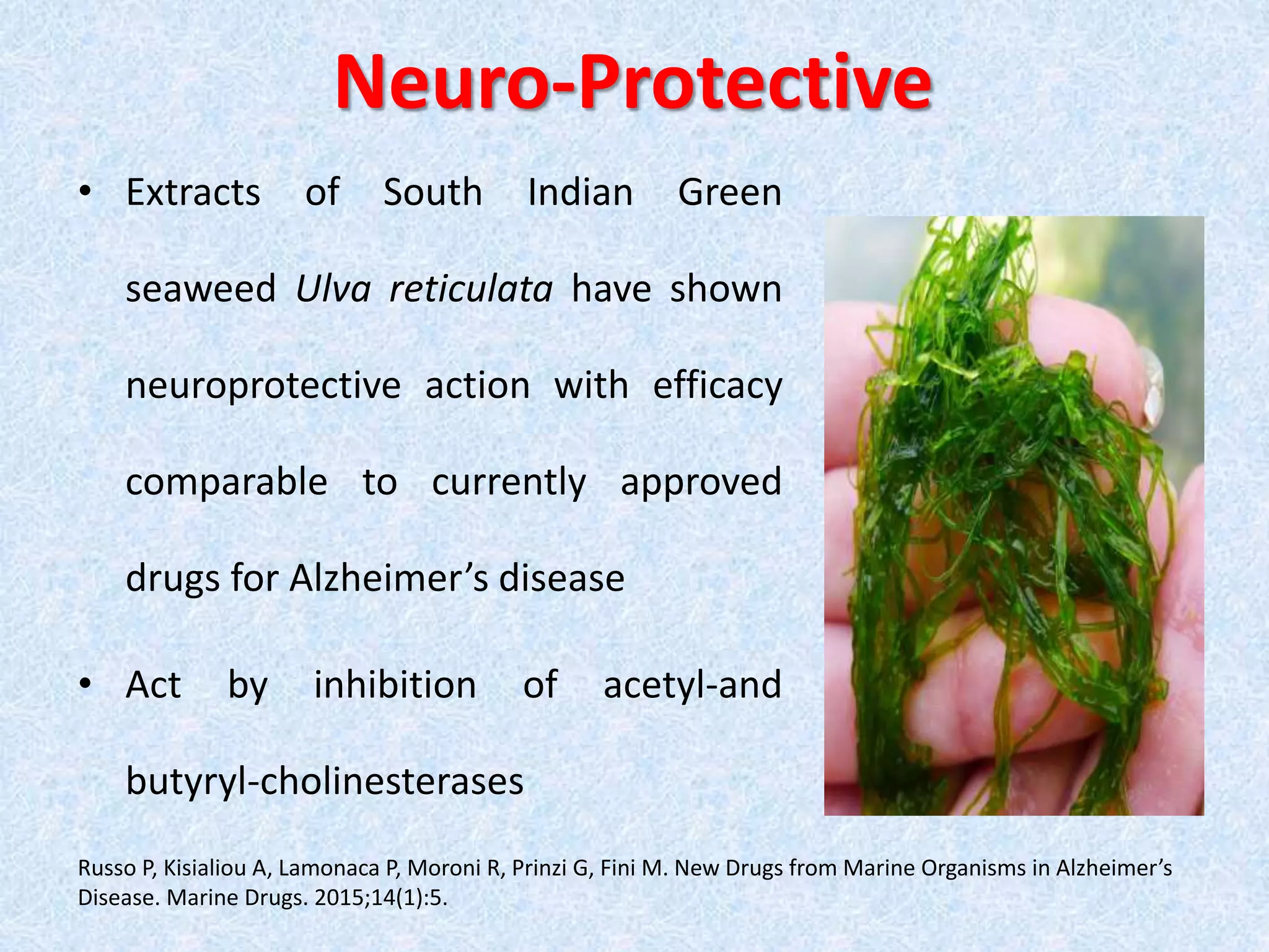 Marine pharmacology | PPTX