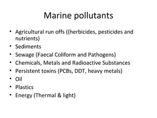 Marine pollution | PPT