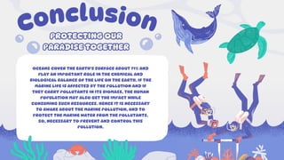 Marine pollution: mitigation, effects and conclusion | PPT