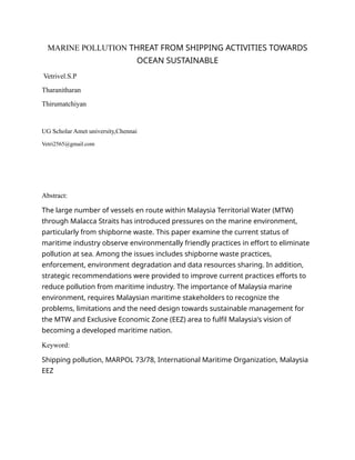 marine pollution Abstract.docxbrirjruruu | DOCX