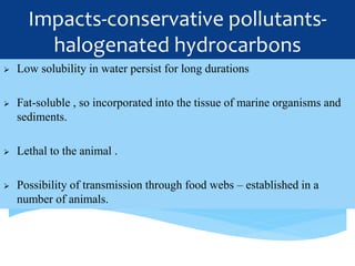 marine pollutions | PPT