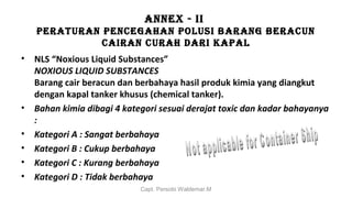 Marine polution annex v | PPT