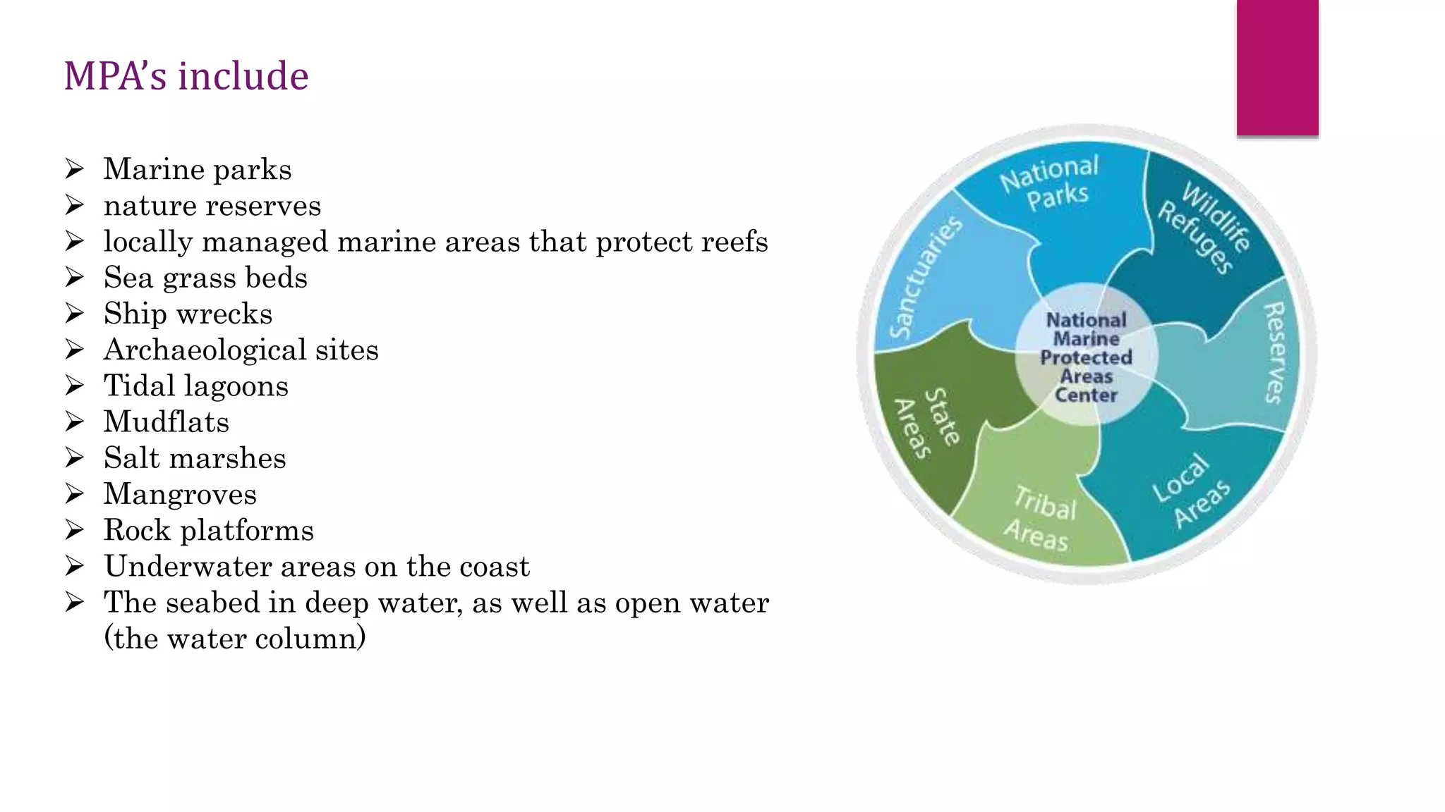 Marine protected area (MPAs) | PPTX