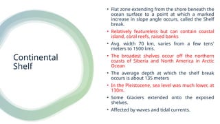 Marine Provinces and Ocean floor: Features and Processes.pptx