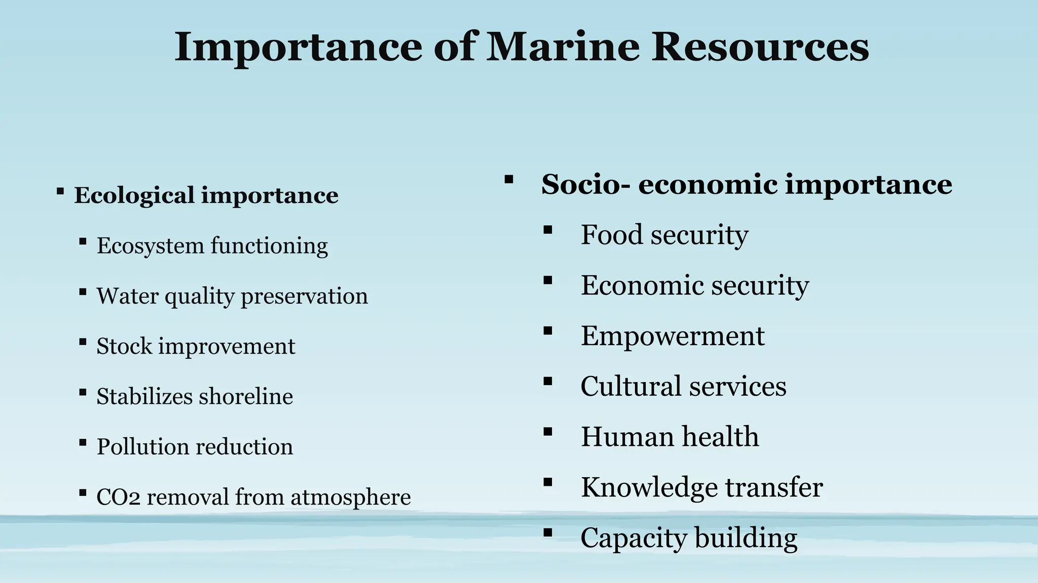 Marine Resources ! Rased Hasan Sojib! Bangladesh | PPTX