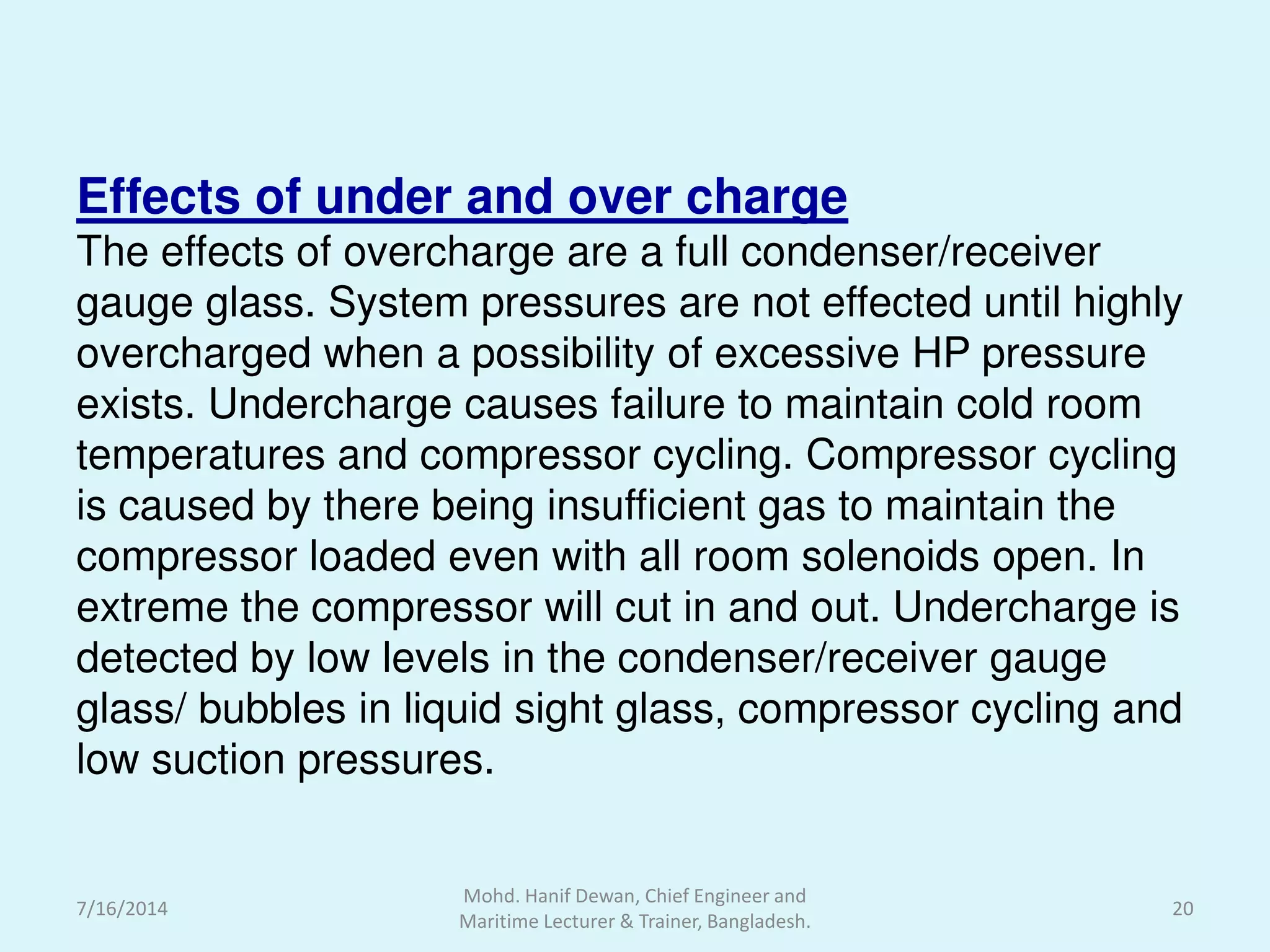 Marine Refrigeration and Air Conditioning | PDF