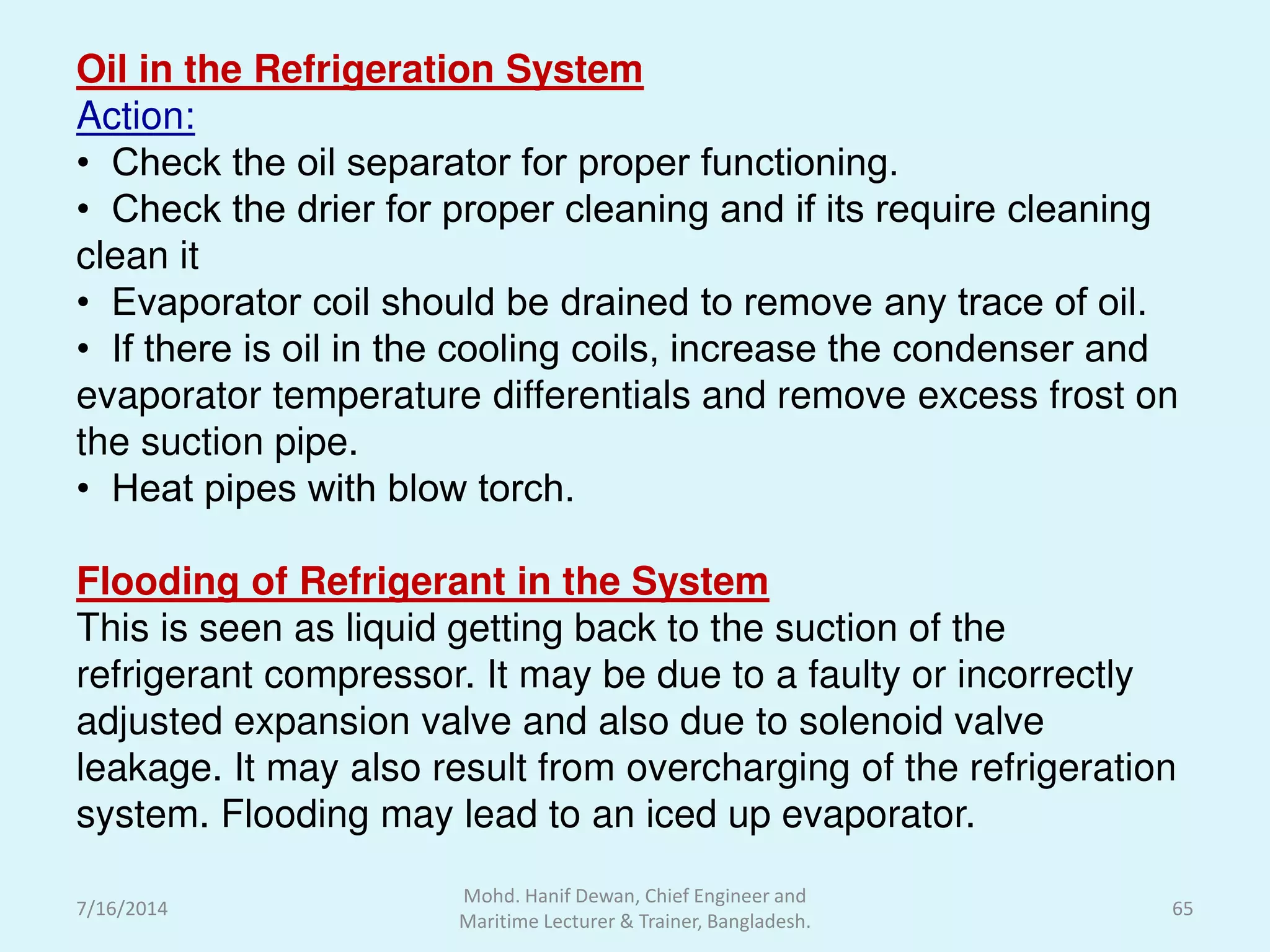 Marine Refrigeration and Air Conditioning | PDF