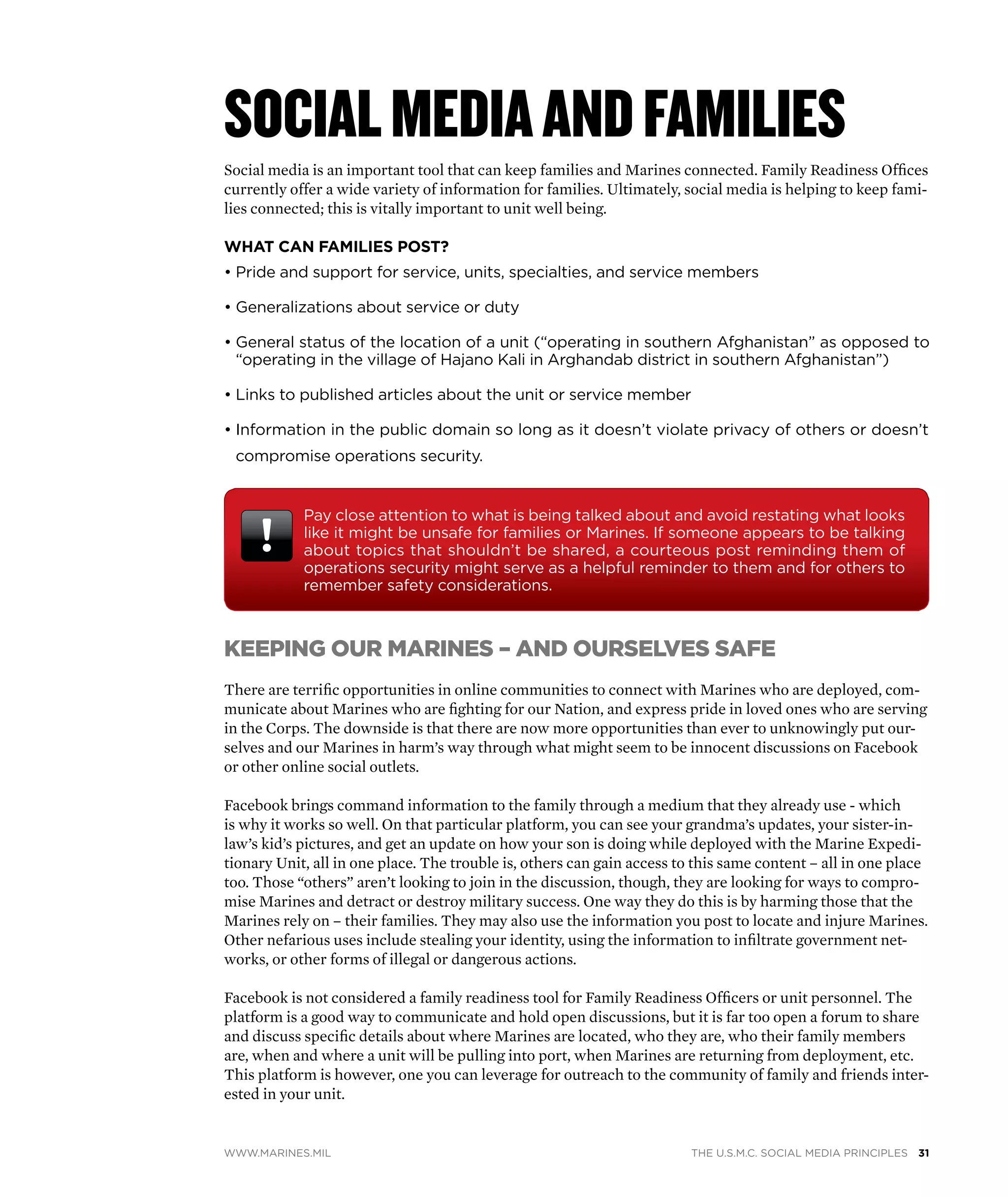 U S Marine Corps Social Media Handbook Pdf