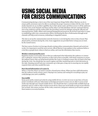 U.S. Marine Corps Social Media Handbook | PDF