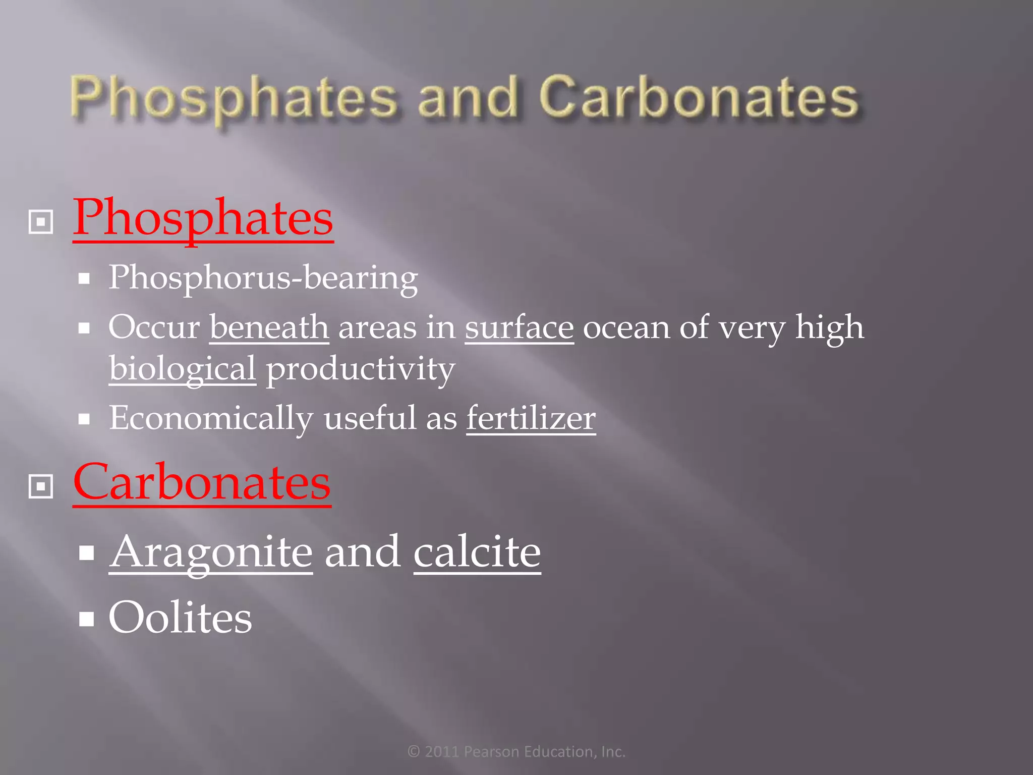 Marine Sediments Types (Detailed) | PPTX