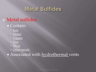 Marine Sediments Types (Detailed) | PPTX