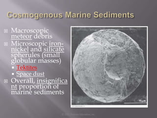 Marine Sediments Types (Detailed) | PPTX