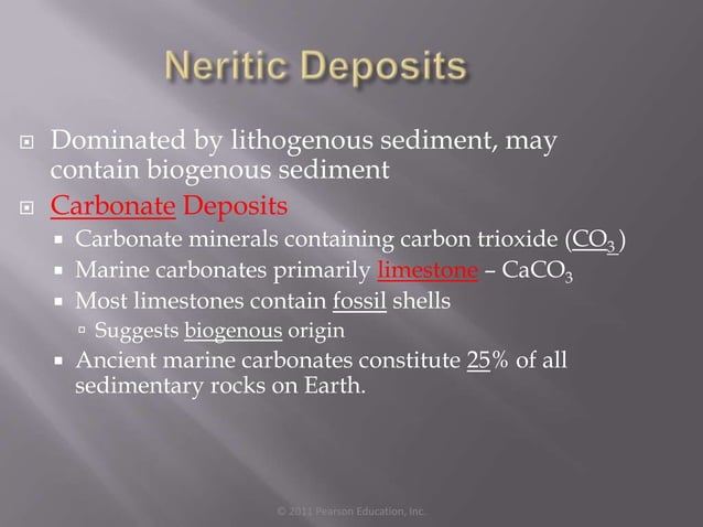 Marine Sediments Types (Detailed) | PPT
