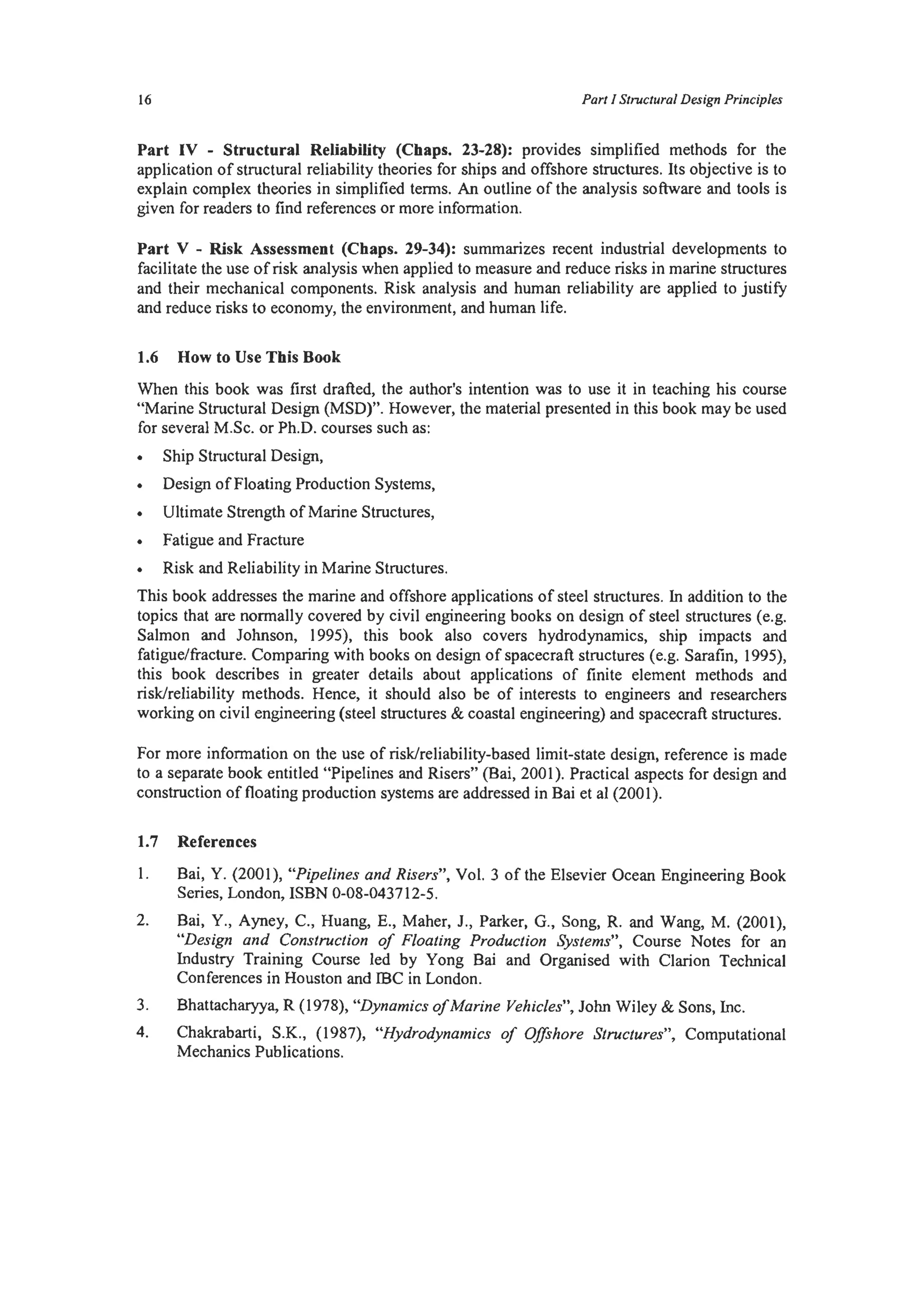 Marine Structural Design | PDF