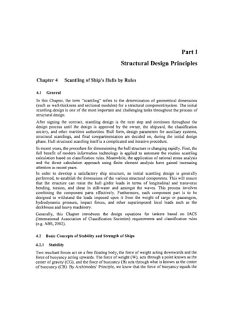 Marine Structural Design | PDF