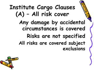 Marine underwriting | PPT
