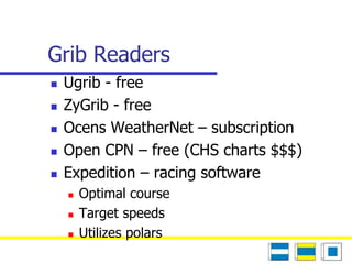 Marine weather resources | PPTX