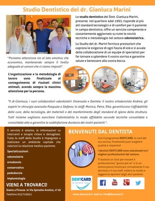 Studio Dentistico del dr. Gianluca Marini | PDF