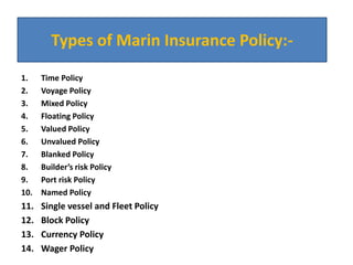 Marin insurance | PPT