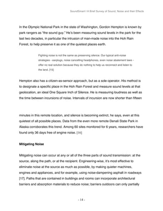 SoundSmart: A Brief Survey of Sound, Noise and their Effects | PDF