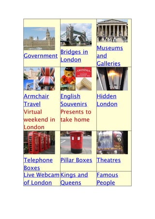 Marinos' project about London | PDF