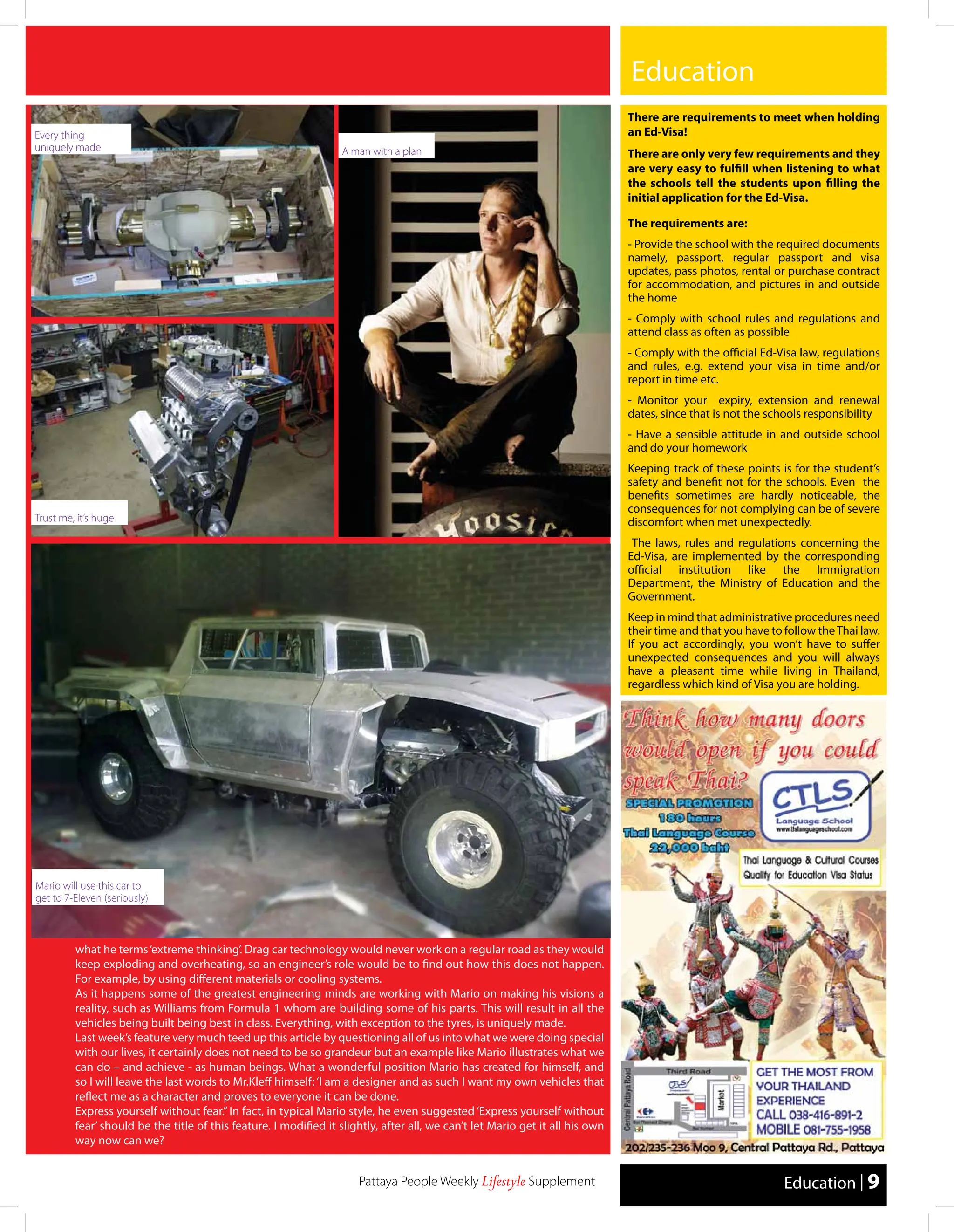 Mario Kleff | Lifestyle | Expression without fear | PDF