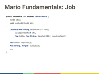 Mario on spark | PPT