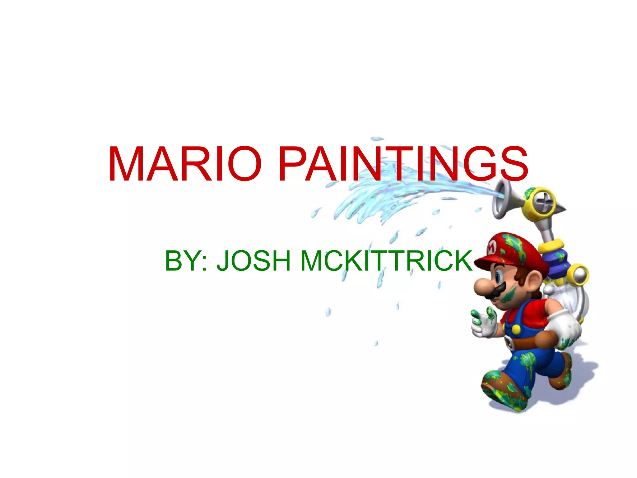 Mario Paintings | PPT
