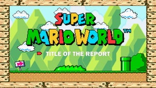 Super Mario-PowerPoint-Template for Presentation | PPTX
