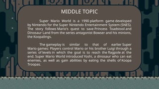 Super Mario-PowerPoint-Template for Presentation | PPTX