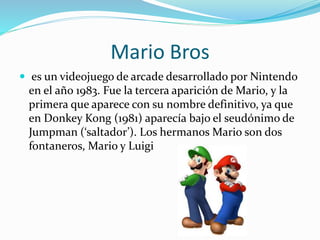Mario bros | PPTX